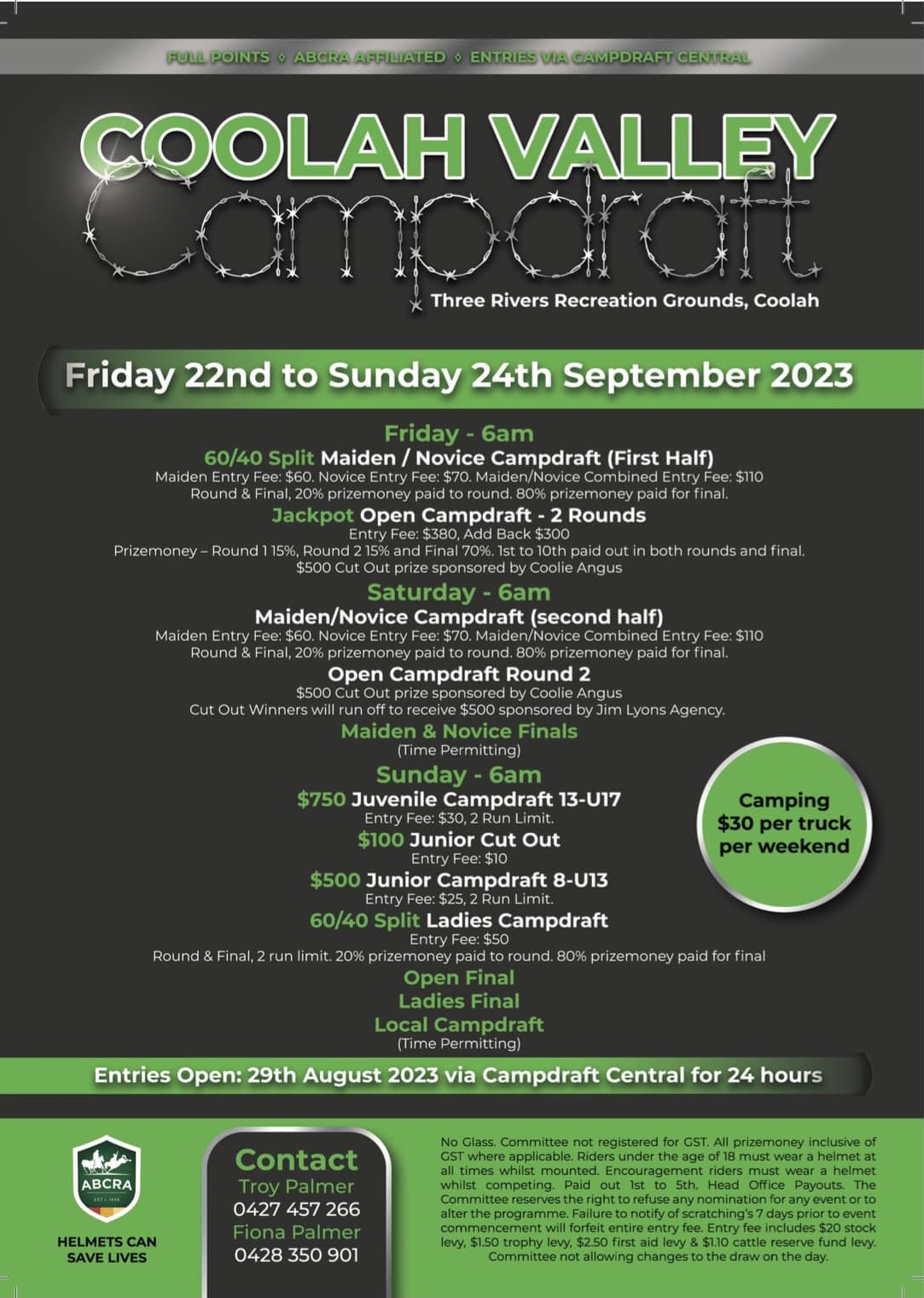 Campdraft Central | Campdraft Nominations, Scores, Results, Draws