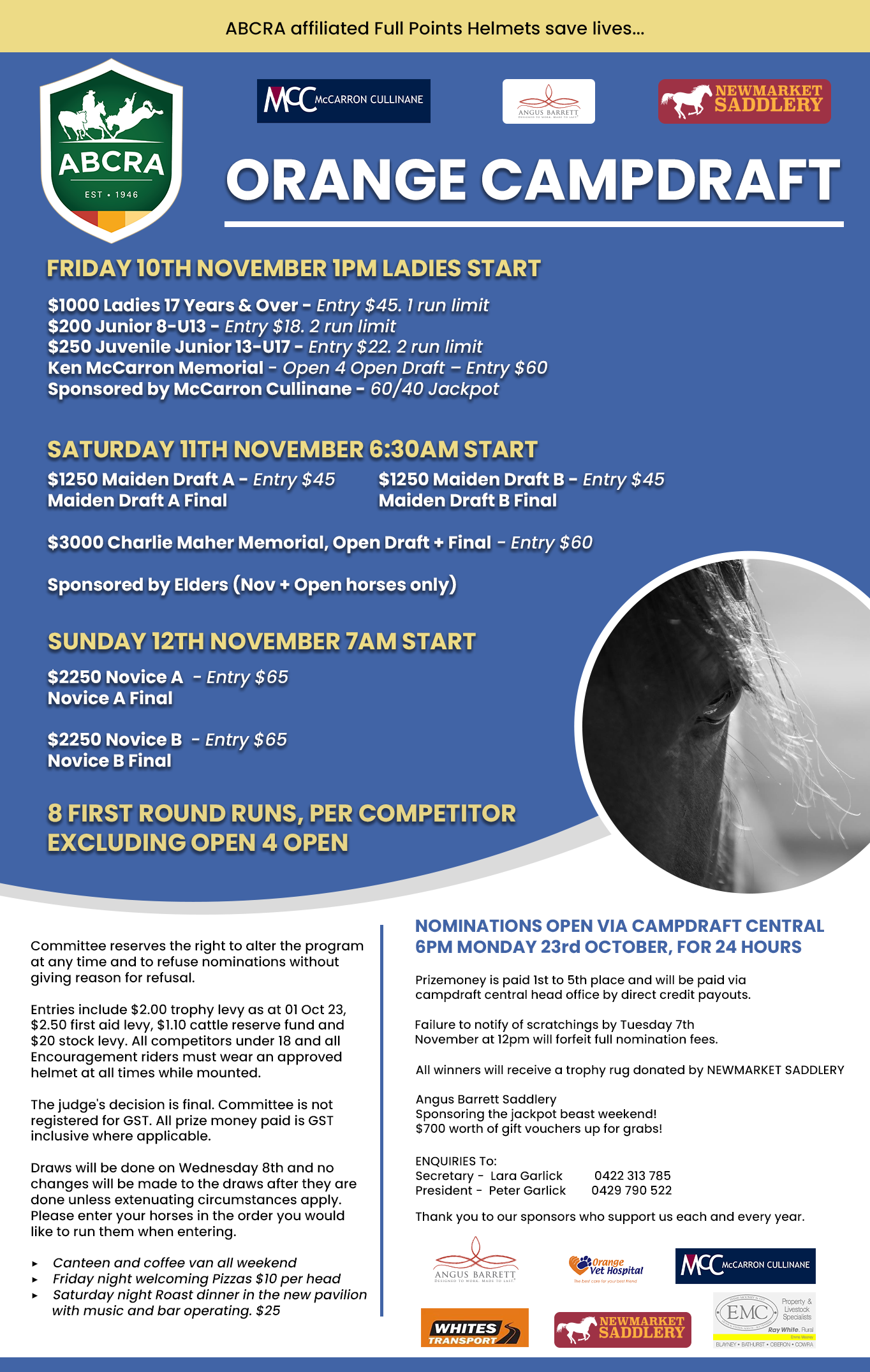 Campdraft Central | Campdraft Nominations, Scores, Results, Draws