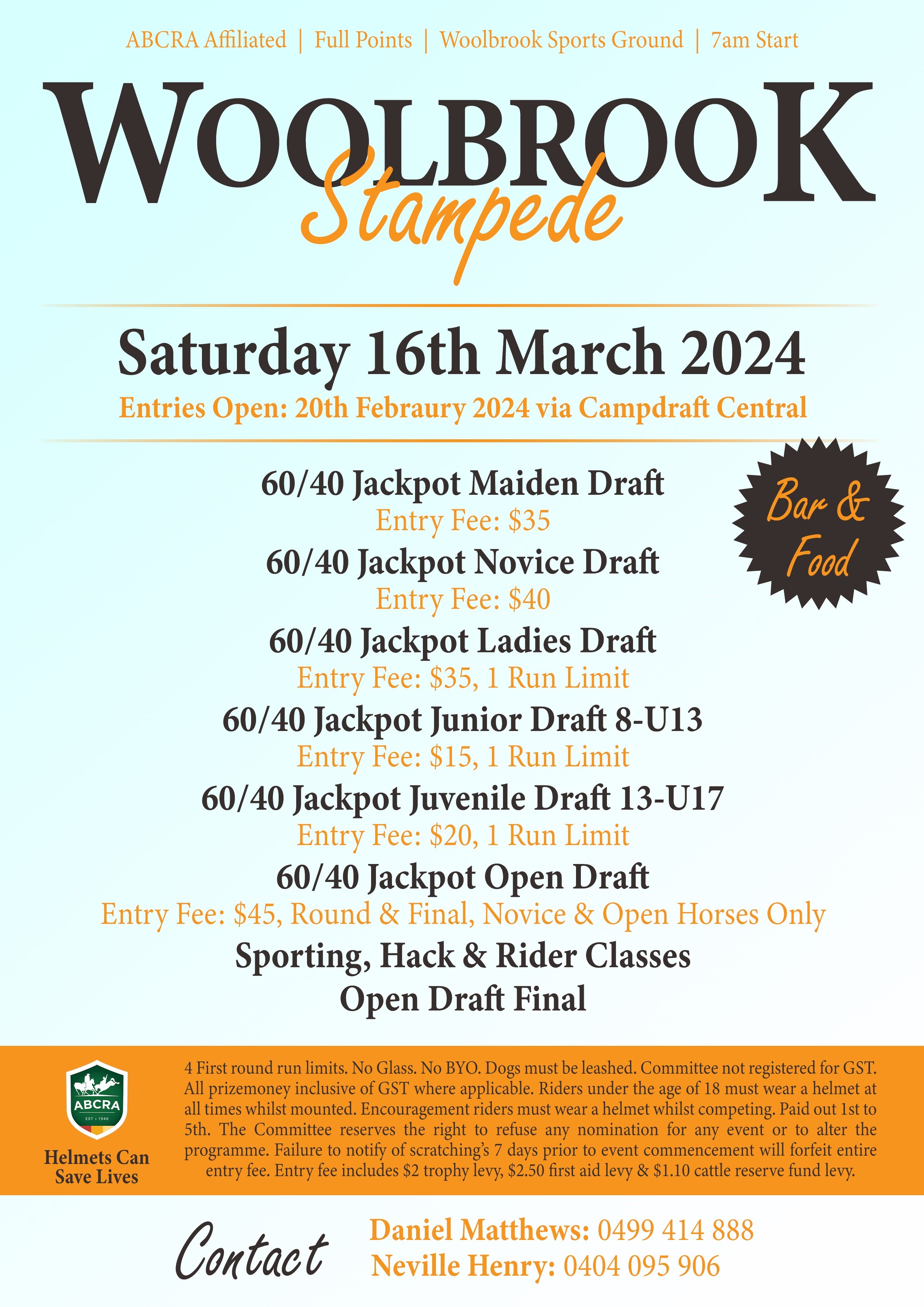 Campdraft Central | Campdraft Nominations, Scores, Results, Draws