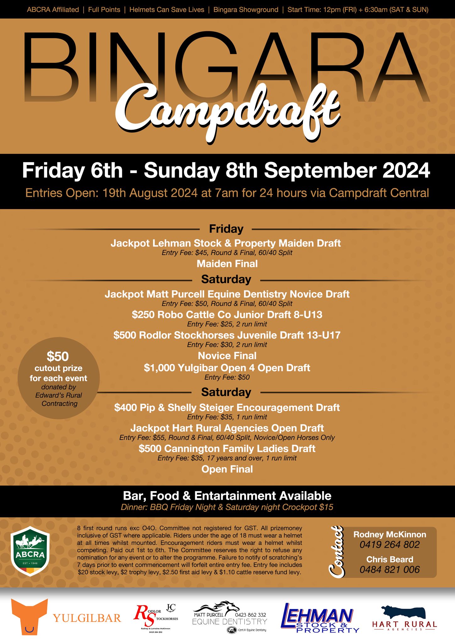 Campdraft Central | Campdraft Nominations, Scores, Results, Draws