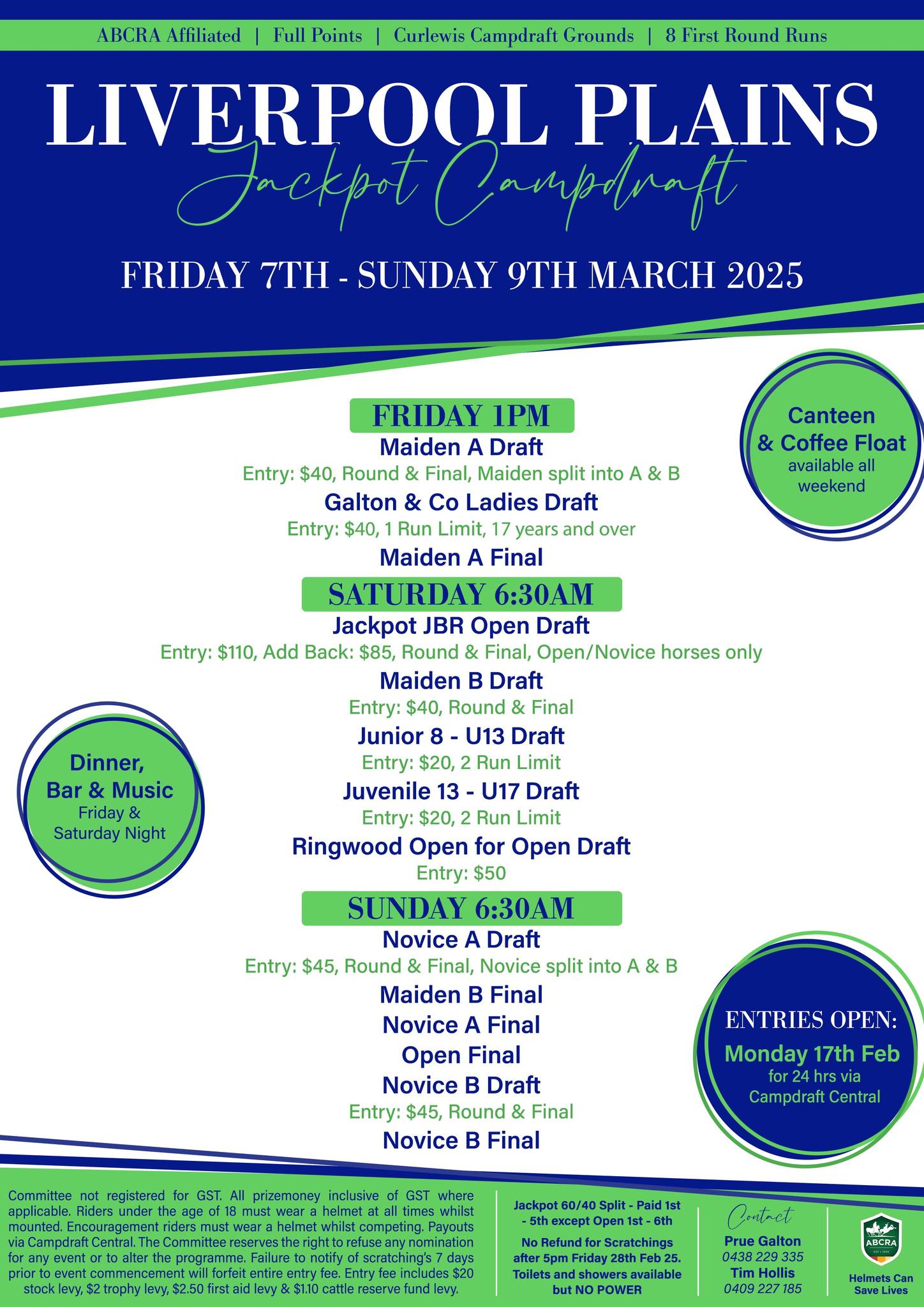 Campdraft Central | Campdraft Nominations, Scores, Results, Draws