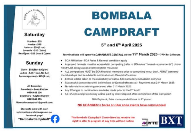 Campdraft Central | Campdraft Nominations, Scores, Results, Draws